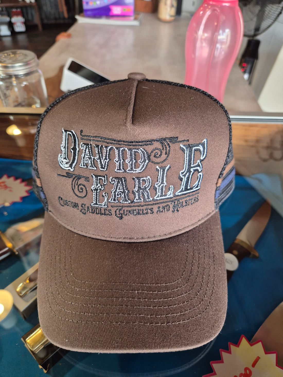 David Earle/ Davania Trucker caps – davidearlecustomsaddles